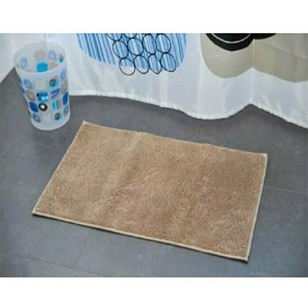 Prostirka za kupatilo 45x75cm poliester bež Tendance 7600165