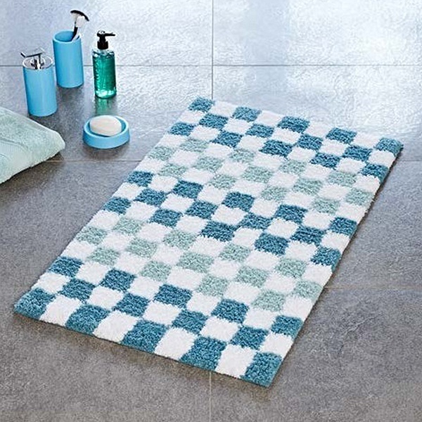 Tekstilna prostirka za kupatilo Grand Prix tirkizna 55x85 Ridder 716303