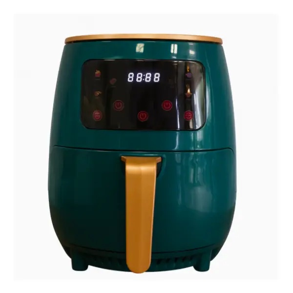 Air fryer sa tajmerom LCD zelena 1600W 6l Quantek Q1301GR