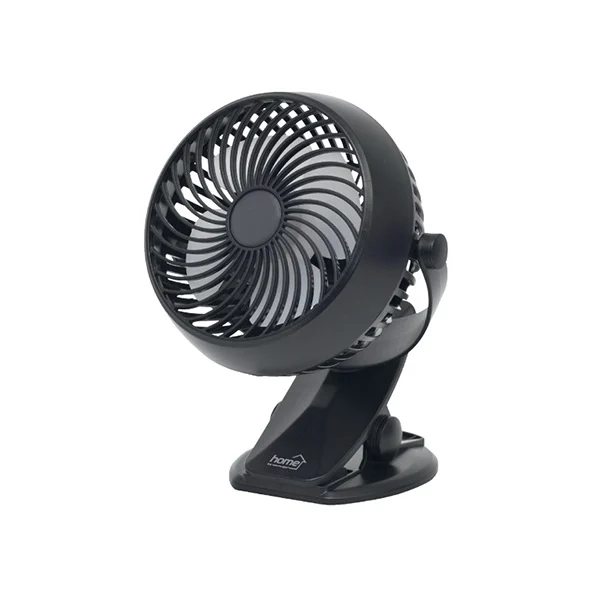 Stoni ventilator sa štipaljkom Li-ion 1800mAh 10cm Home CLF10/BK