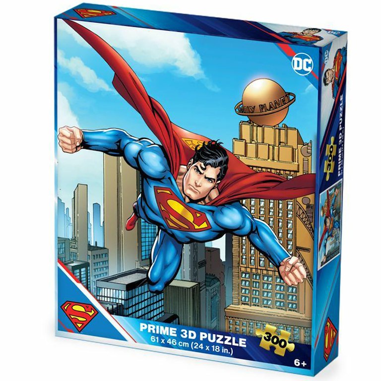 Prime 3D Puzzle 300pcs DC Comics Superman 61x46cm 114/32705