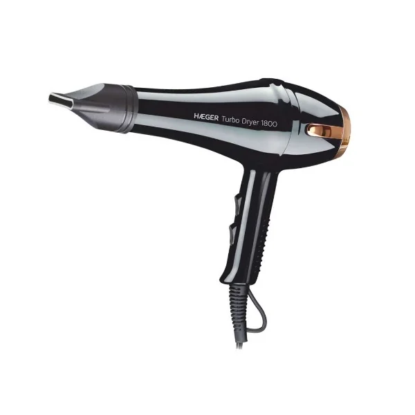 Fen za kosu sa difuzerom za lokne 1800W crni Haeger HEHD-180.013A