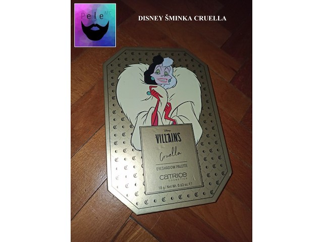 Disney Villains Cruella - paleta senki za oči