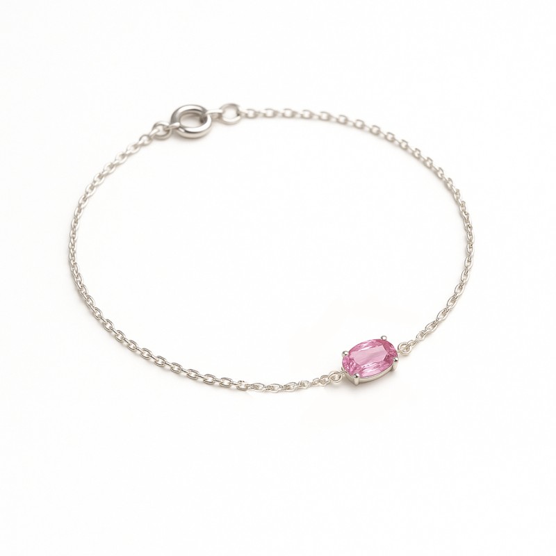 Bracelet Pink Sapphire mini