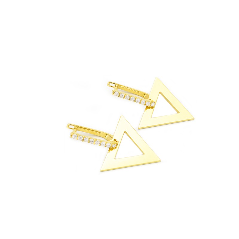 Earrings Triangle Y