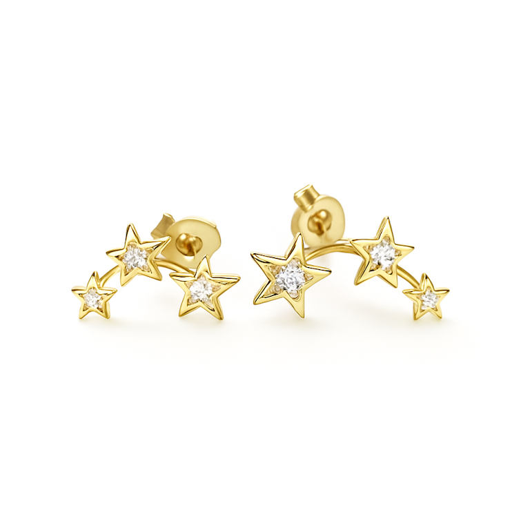 EARRINGS TRIO STAR