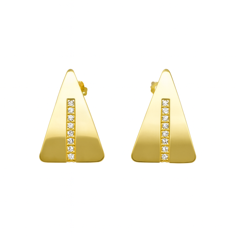 Earrings Triangle