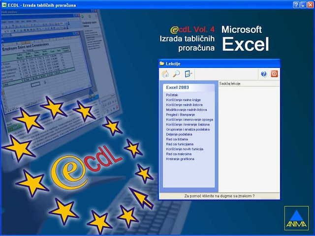 Multimedijalni kurs - Excel 2003
