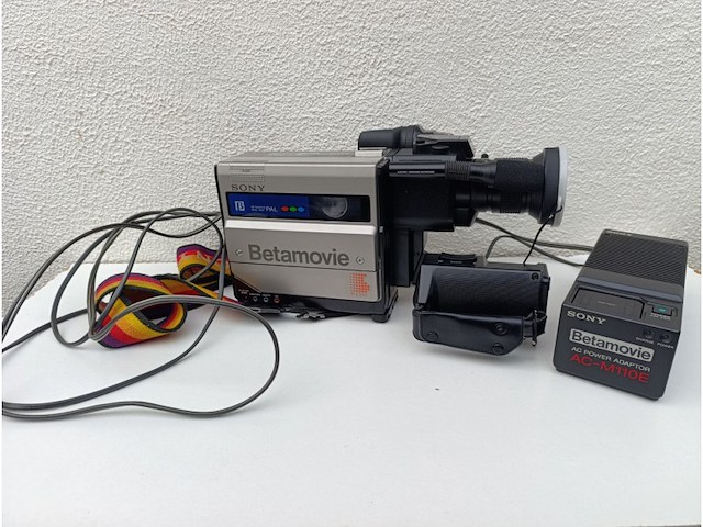 Sony Betamovie BMC-100P retro kamera + punjac adapter