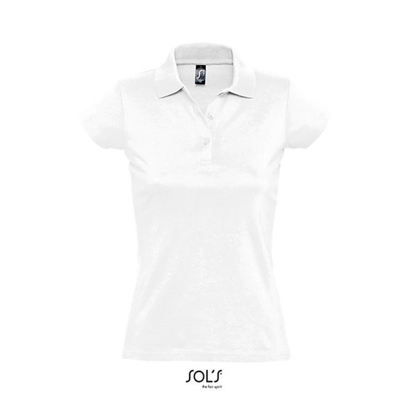 Ženska Polo majica kratki rukavi bela Prescott women 11376 Sol 311.376.00 S-XXL