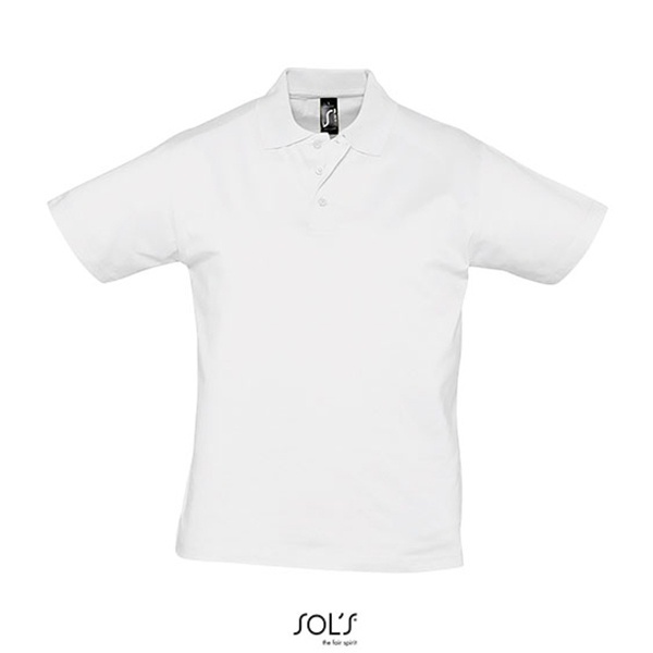 Muška Polo majica kratki rukavi bela Prescott men 11377 Sol 311.377.00 S-XXL