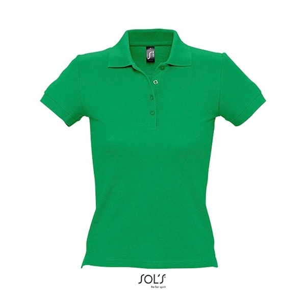 Ženska Polo majica kratki rukavi Kelly zelena People 11310 Sol 311.310.43 3XL