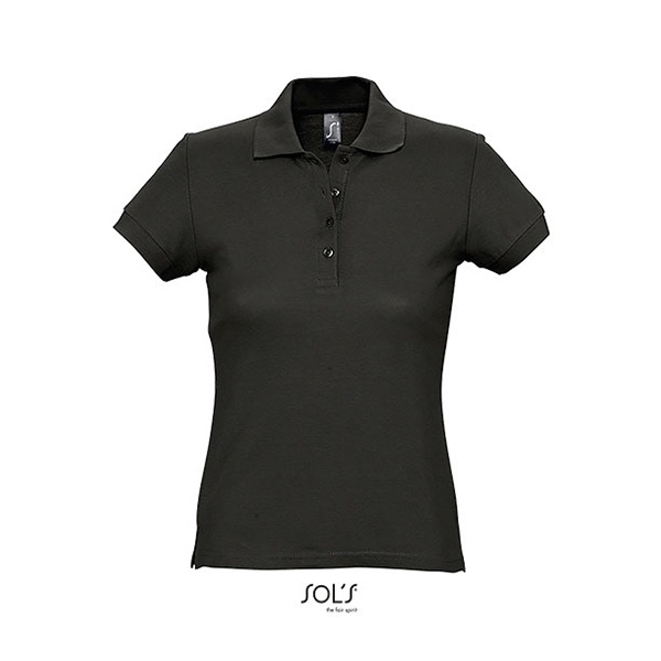 Ženska polo majica kratki rukavi S-XXL crna Passion 11338 Sol 311.338.80