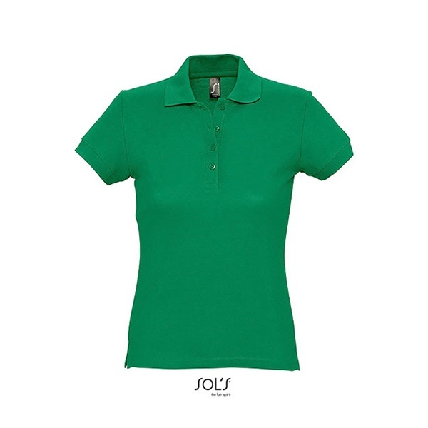 Ženska polo majica kratki rukavi S-XXL Kelly zelena 11338 Passion Sol 311.338.43