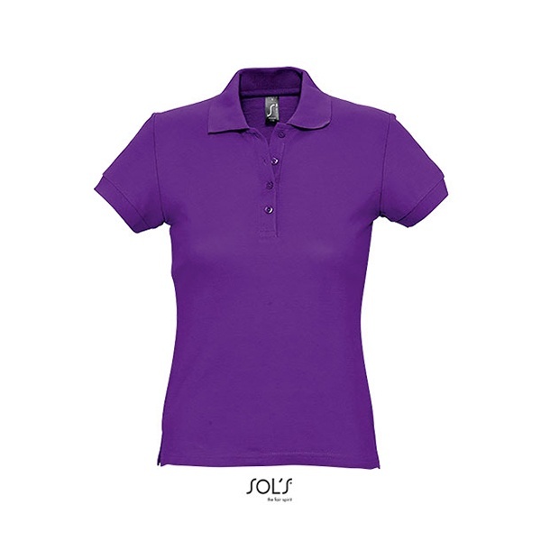 Ženska polo majica kratki rukavi S-XXL ljubičasta Passion 11338 Sol 311.338.34