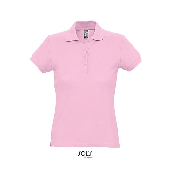 Ženska polo majica kratki rukavi S-XXL roze Passion 11338 Sol 311.338.30