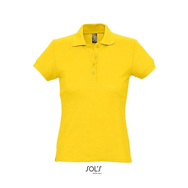 Ženska polo majica kratki rukavi S-XXL žuta Passion 11338 Sol 311.338.12