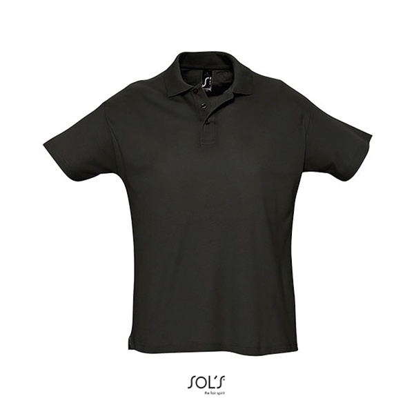 Muška Polo majica kratki rukavi XS-XXL crna 11342 Summer II Sol 311.342.80