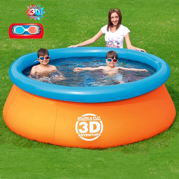 Bazen za decu BESTWAY Splash and play 3D Adventure 213x66 cm 57244