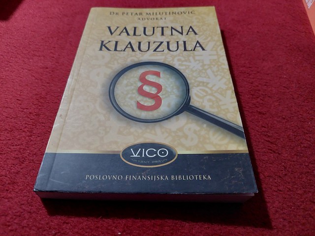 Valutna klauzula Dr Peter Milutinović TOP