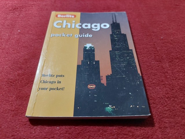 Chicago pocket guide džepna knjiga