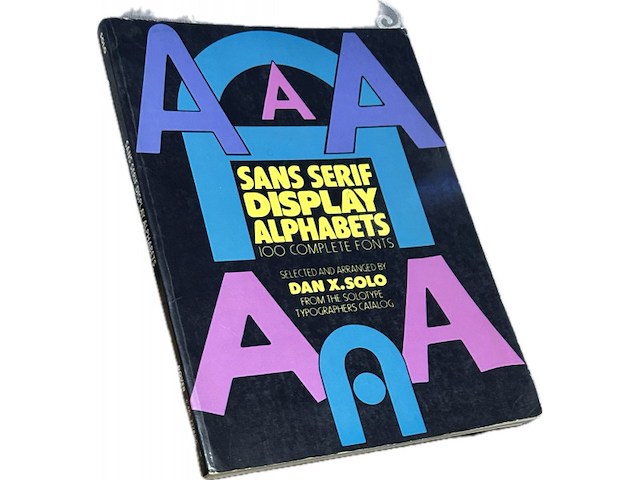 Sans serif display alphabets 100 complete fonts
