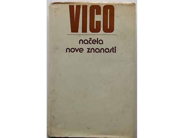 Vico: NAČELA NOVE ZNANOSTI