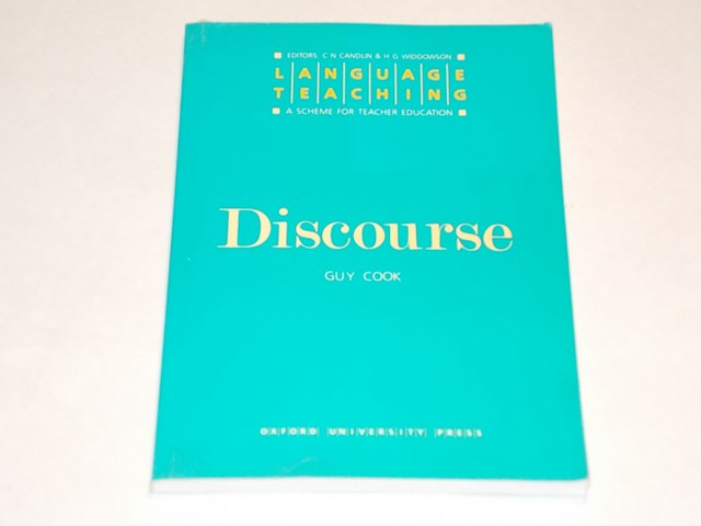 Discourse - Guy Cook