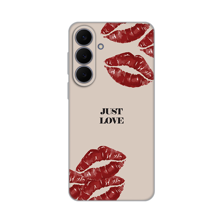 Zastitna ultra tanka (skin) maska / futrola PRINT - Samsung S731B Galaxy S25 Fe Just Love