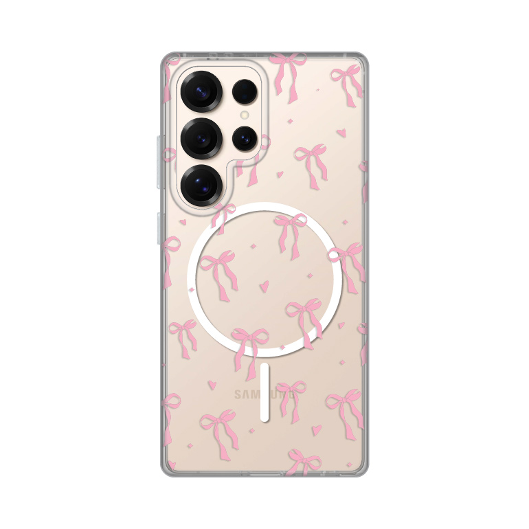 Zastitna maska (futrola) print Magsafe - Samsung S938 Galaxy S25 Ultra Cute Bows