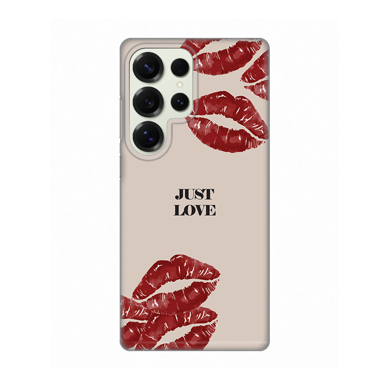 Zastitna ultra tanka (skin) maska / futrola PRINT - Samsung S938 Galaxy S25 Ultra Just Love