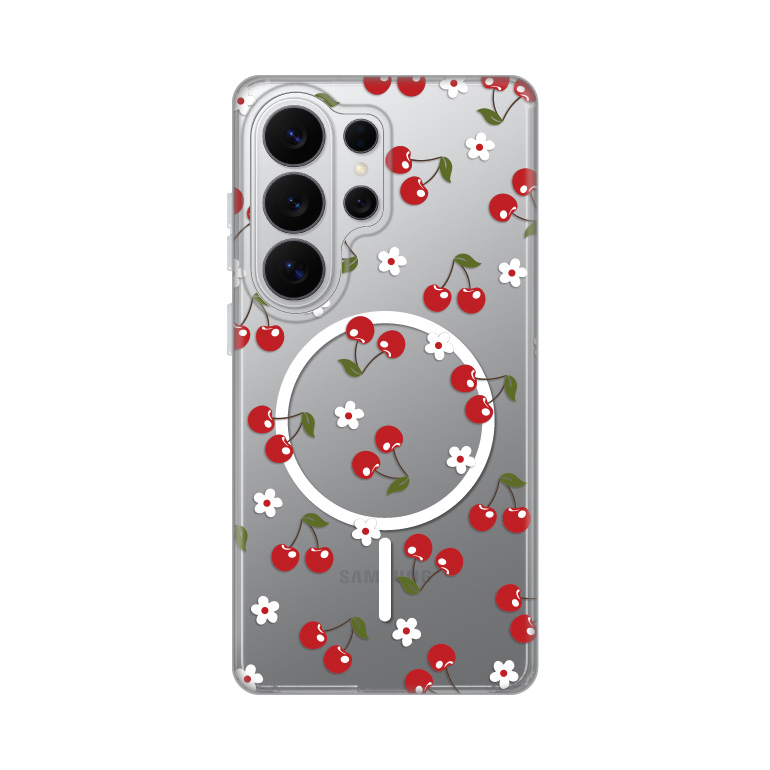 Zastitna maska (futrola) print Magsafe - Samsung S948 Galaxy S26 Ultra Cute Cherries