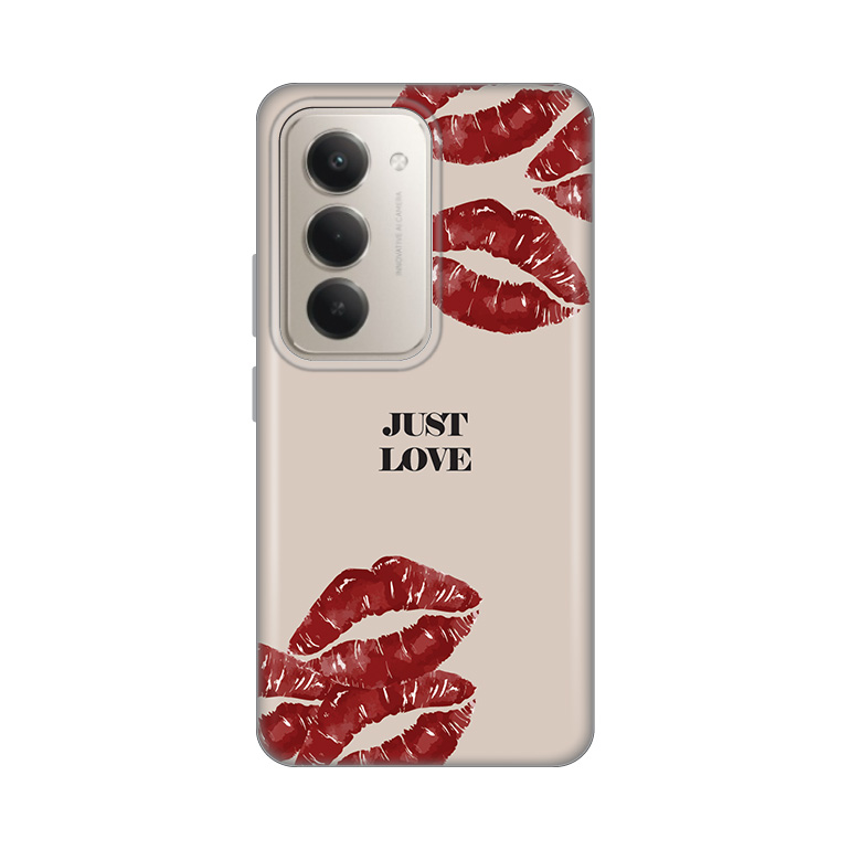 Zastitna ultra tanka (skin) maska / futrola PRINT - Xiaomi Redmi 15 4G Just Love