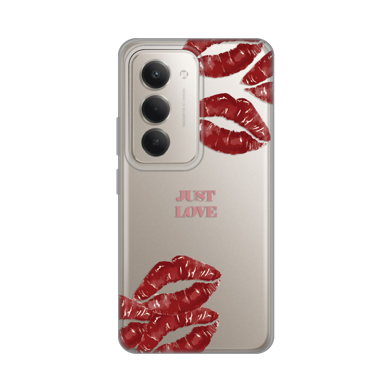 Zastitna ultra tanka (skin) maska / futrola PRINT - Xiaomi Redmi 15 4G Just Love Pink
