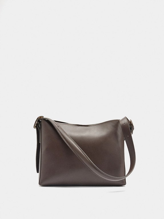 PLAIN SHOULDER BAG