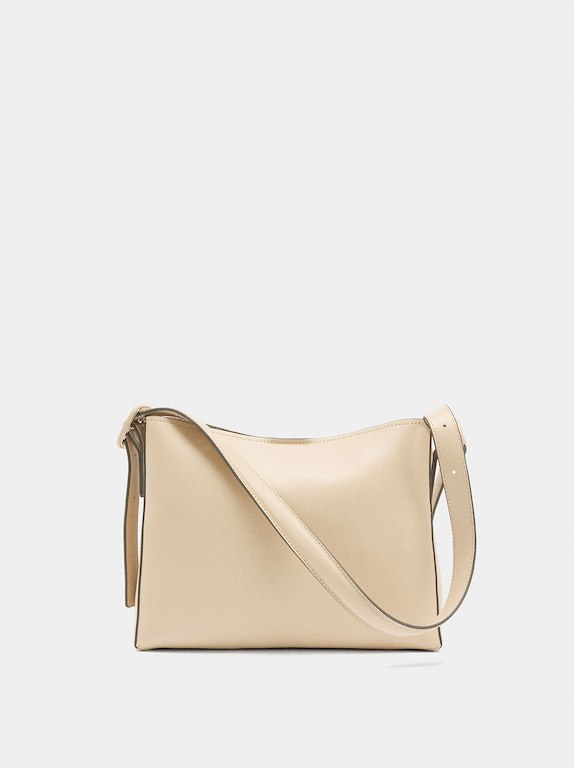 PLAIN SHOULDER BAG