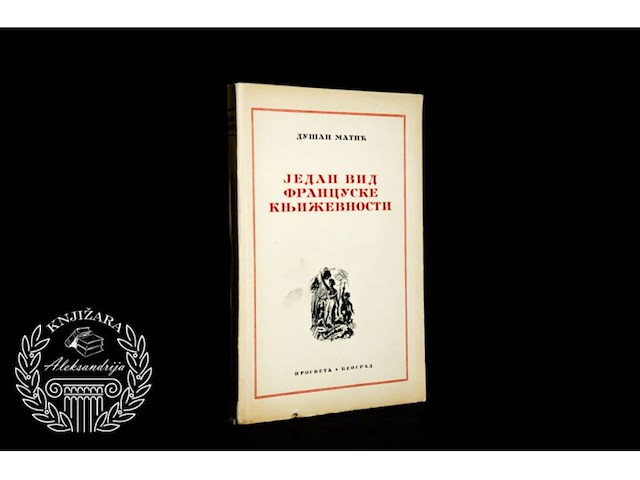 JEDAN VID FRANCUSKE KNJIŽEVNOSTI - Dušan Matić
