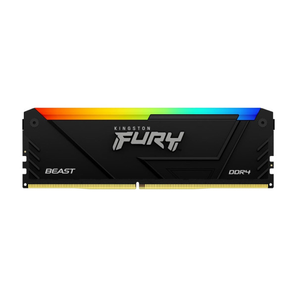 RAM DDR4 16GB 3200MHz Kingston FURY BEAST RGB C