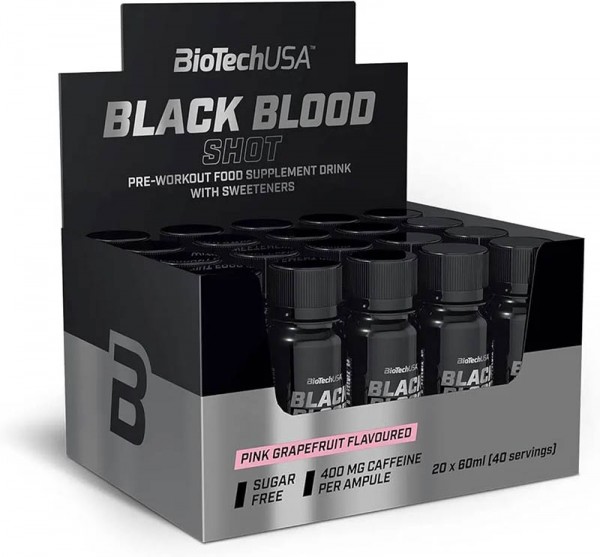 BioTech USA Black Blood Shot 60ml Limun