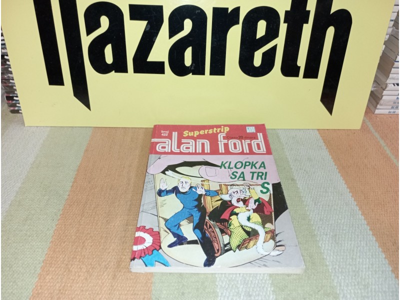 ALAN FORD broj 422 - Vjesnik (odlično očuvan)