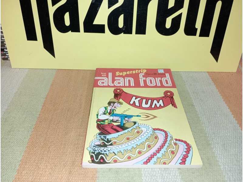 ALAN FORD broj 420 - Vjesnik (odlično očuvan)