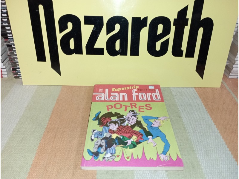 ALAN FORD broj 416 - Vjesnik (odlično očuvan)