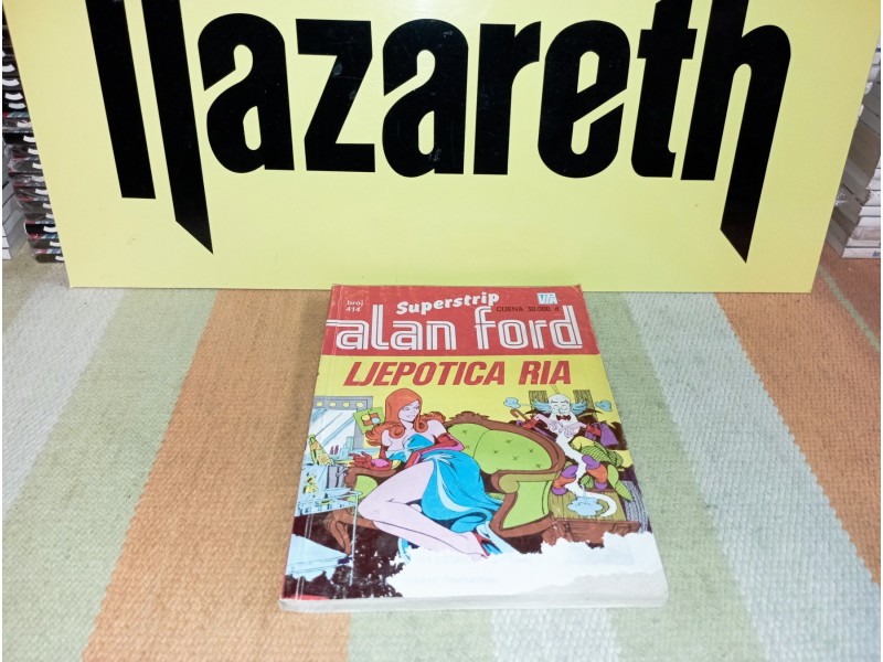 ALAN FORD broj 414 - Vjesnik (dobro očuvan)
