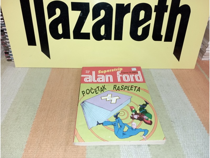 ALAN FORD broj 412 - Vjesnik (odlično očuvan)