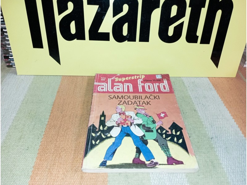 ALAN FORD broj 409 - Vjesnik (vrlodobro očuvan)