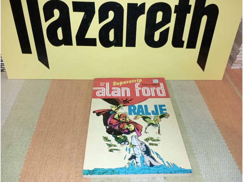 ALAN FORD broj 396 - Vjesnik (odlično očuvan)