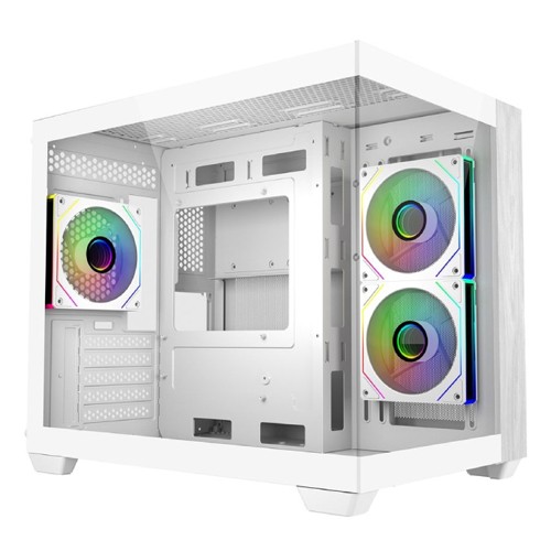Cooler Master Elite 481 Wood White kućište za računar E481-WHNN-S00