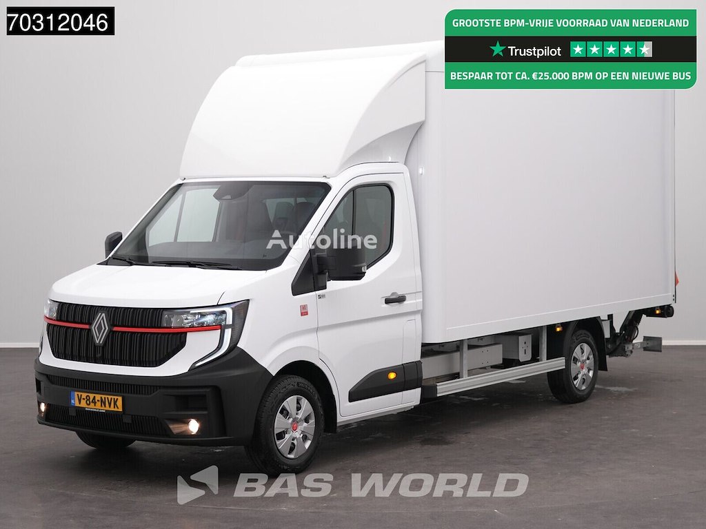 Renault Master 145PK Elektrisch 87kWh 460km WLTP Laadklep Zijdeur Bakwag kamion furgon < 3.5t