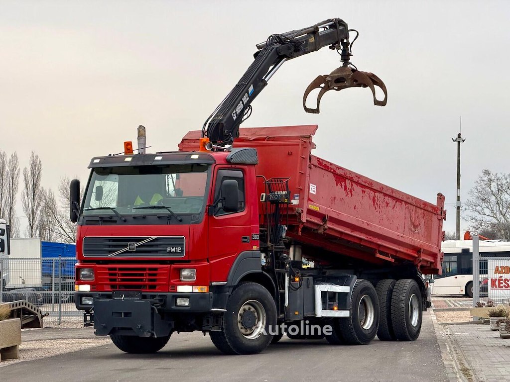 Volvo FM12 / 6X6 / HIAB 102 CRANE / TIPPER / PERFECT CONDITIONS kiper