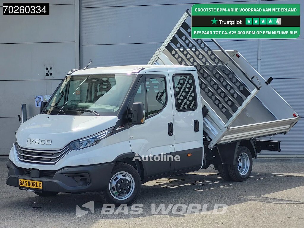 Novi IVECO Daily 35C21 BPM VRIJ! 3-Zijdige Kipper Dubbel Cabine 210PK 3.0L kamion kiper < 3.5t